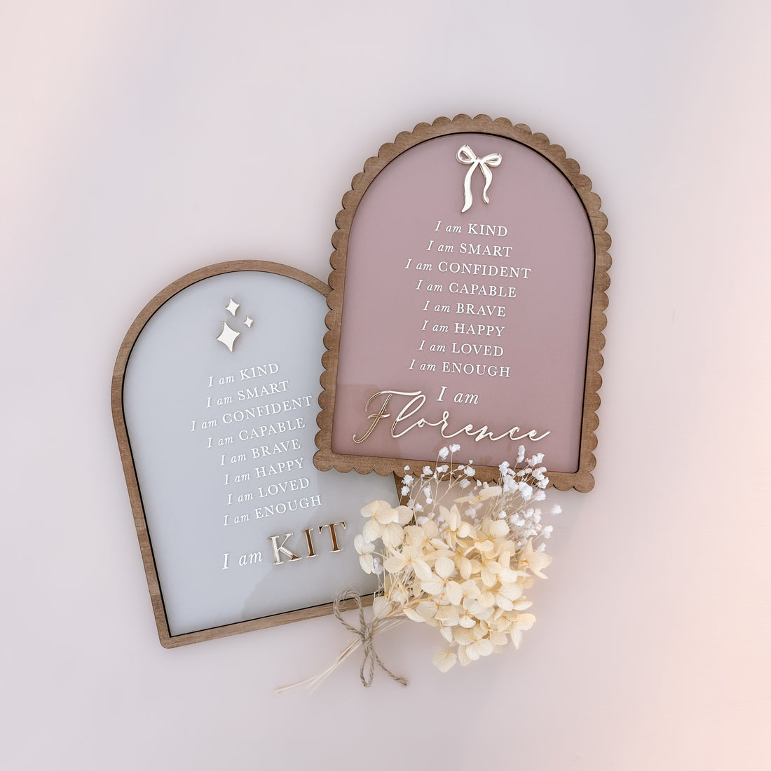 Kids Personalised Affirmation Sign | Customisable – Salt & Pine Store