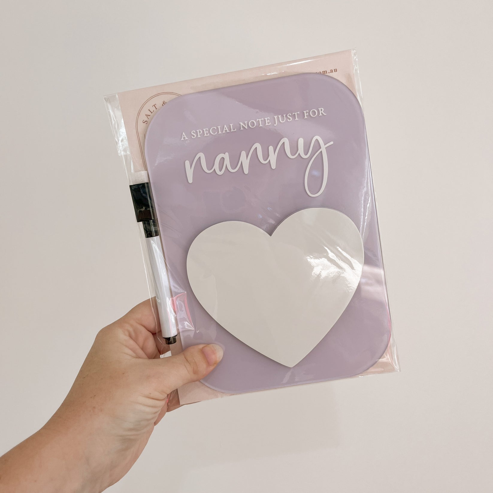 Personalised Magnetic Fridge Plaque | Salt & Pine Store