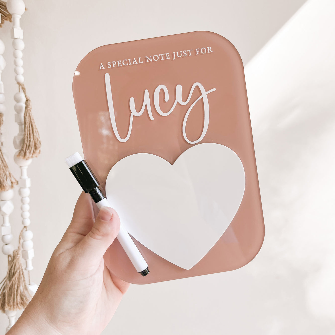 Personalised Magnetic Fridge Plaque | Salt & Pine Store